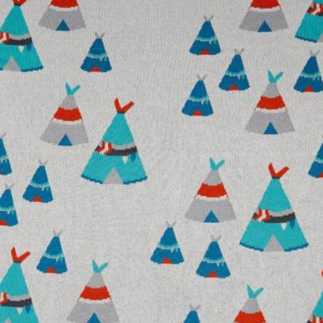 Teepee Baby Cotton Knit Pram Cot Blanket – Lovely Linen
